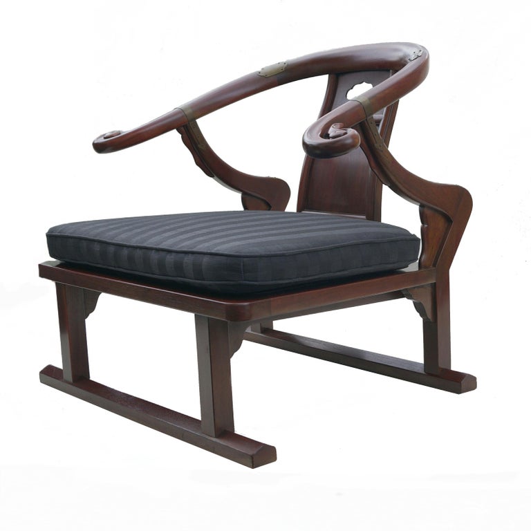 Michael Taylor for Baker Far East Collection Lounge Side Accent Chair ...