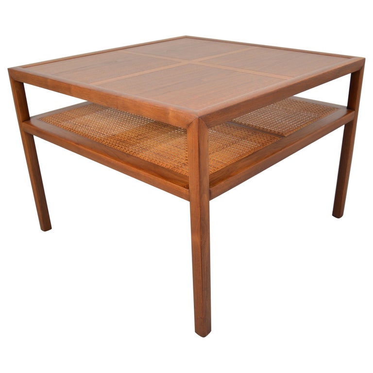 Michael Taylor for Baker Furniture Square Cocktail Table at 1stDibs