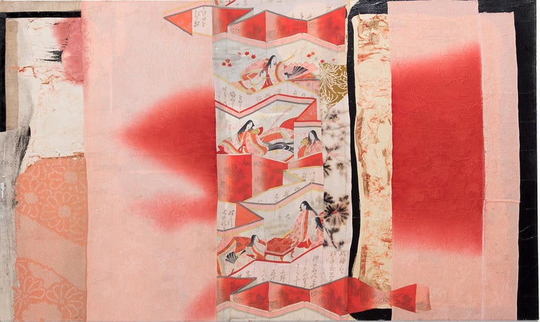 Michael Thompson - "Study in Red," Mixed Media Art on Canvas, 2021 For ...