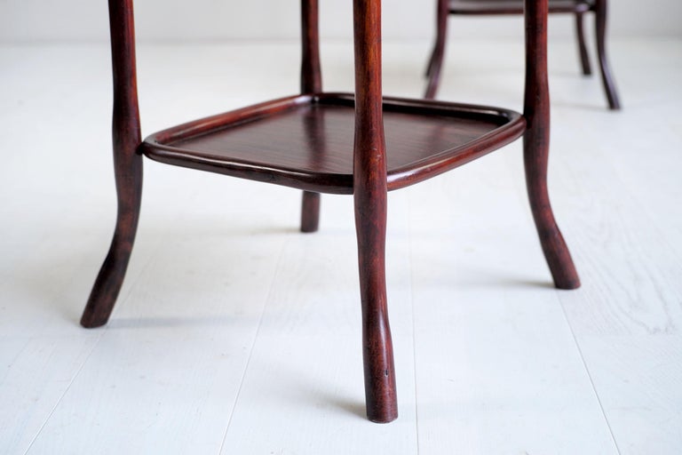 Michael Thonet, Pair of Servant Tables n ° 9136, Wien, 1910 at 1stDibs