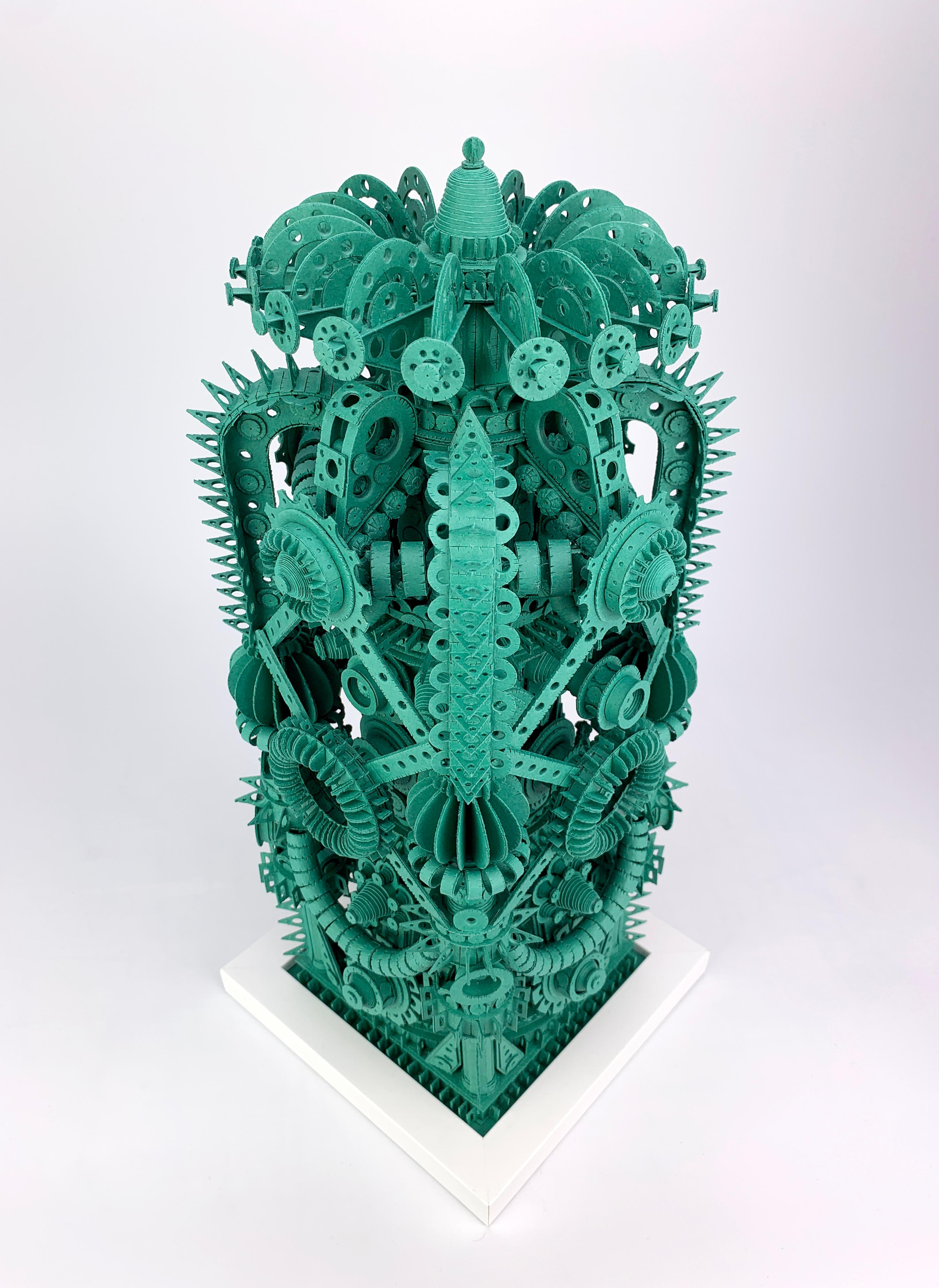 Michael Velliquette - "It rises up...", Contemporary, Paper, Sculpture ...