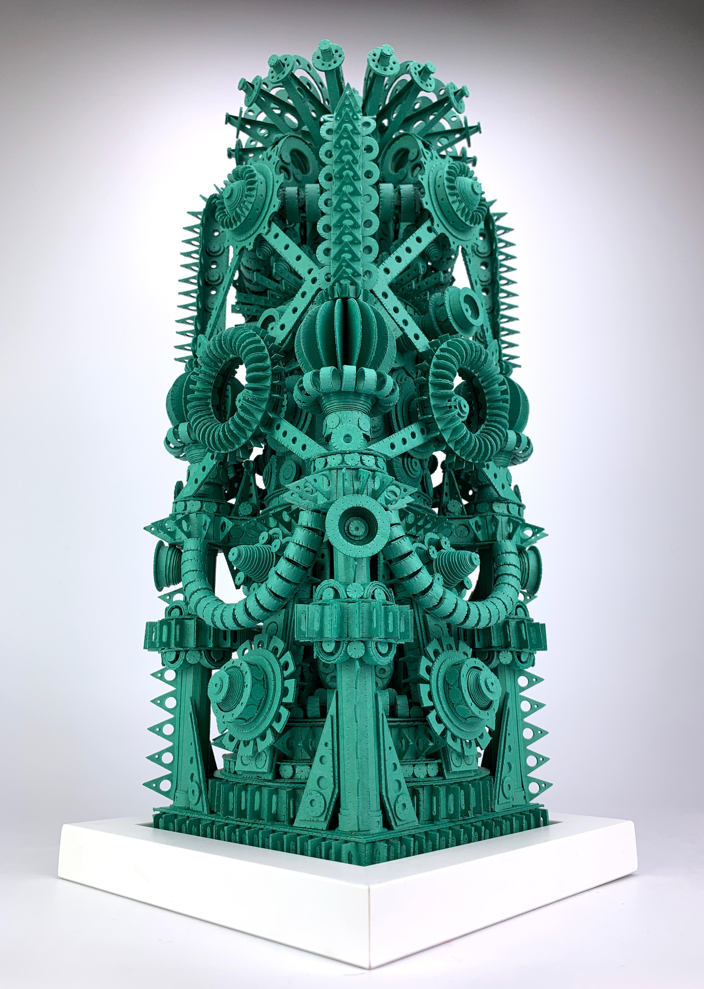 Michael Velliquette - "It rises up...", Contemporary, Paper, Sculpture ...