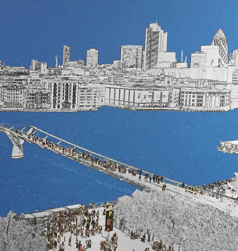 Michael Wallner - View from the Tate For Sale at 1stDibs