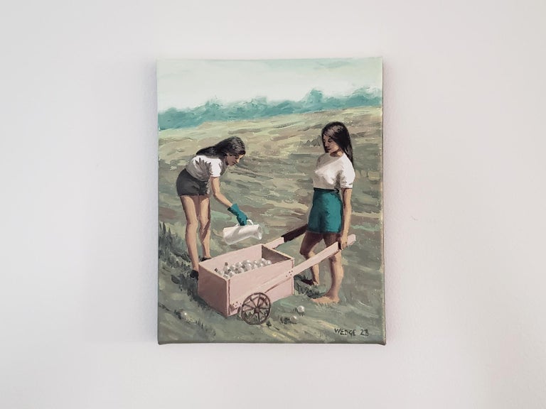Michael Wedge - Bulbs, Oil Painting For Sale at 1stDibs