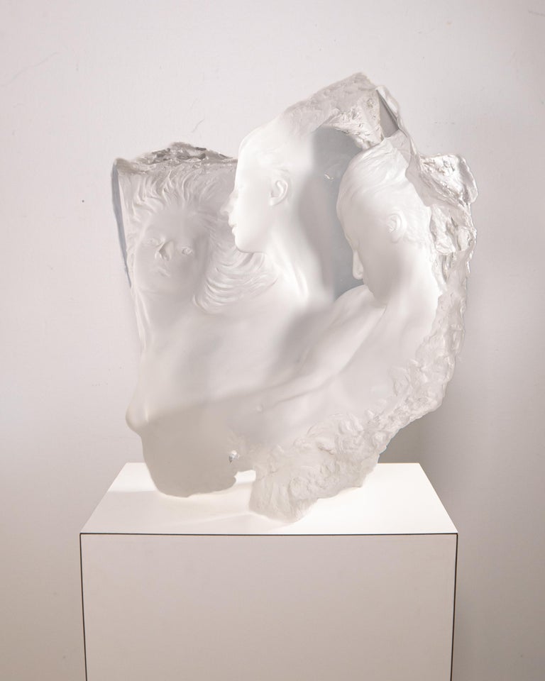 Michael Wilkenson Dream Fragment III Acrylic Sculpture, 1989 For Sale ...