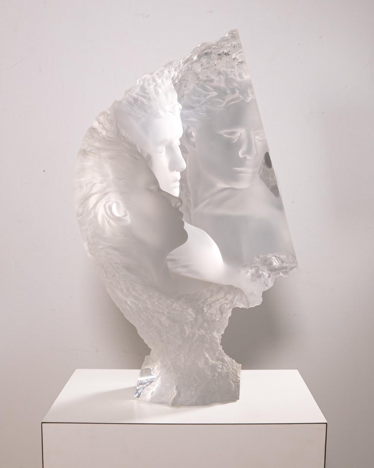 Michael Wilkenson Turning Point Acrylic Sculpture 1994 For Sale at 1stDibs
