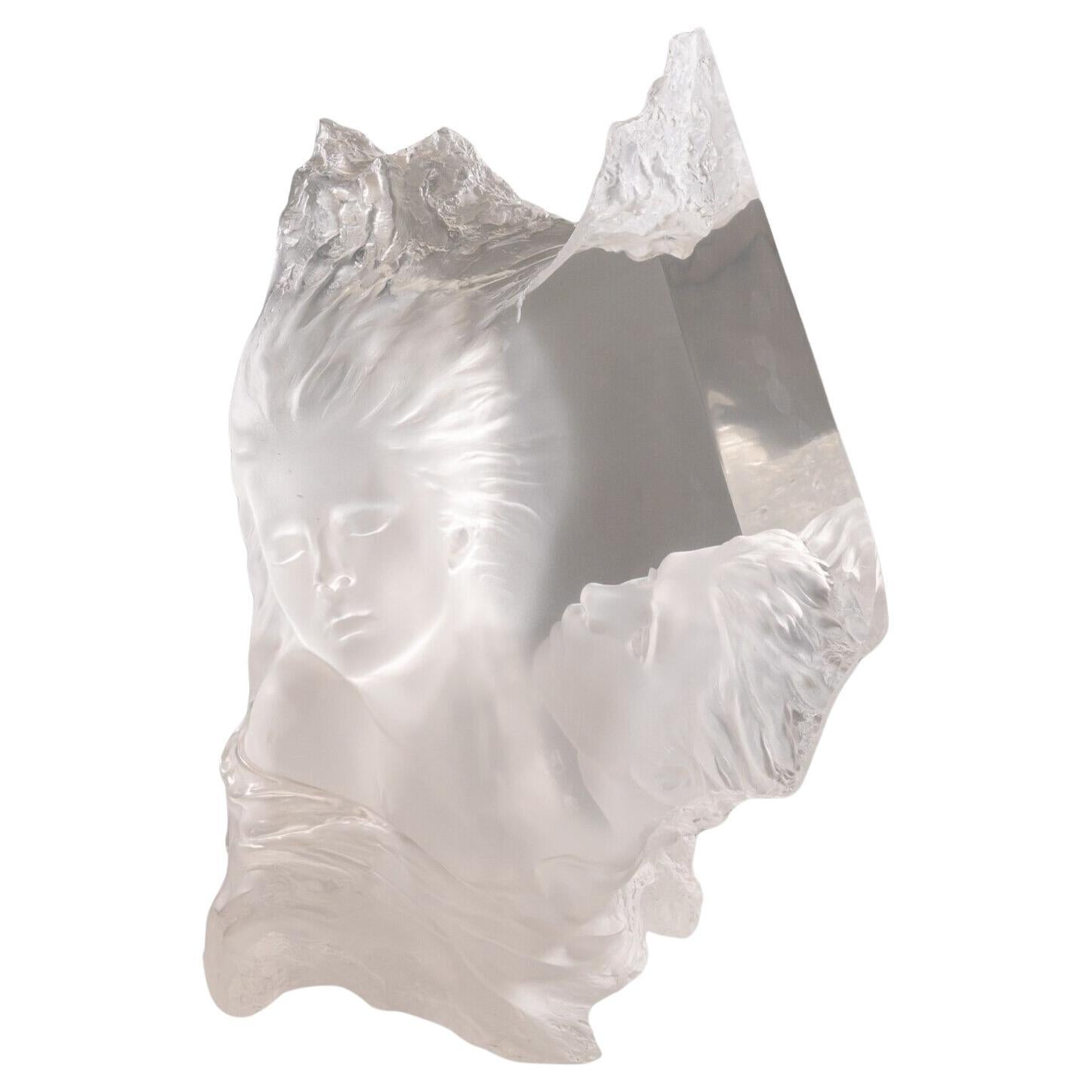 Michael Wilkinson Signed 1990 Contemporary Acrylic Lucite Sculpture 65/ ...