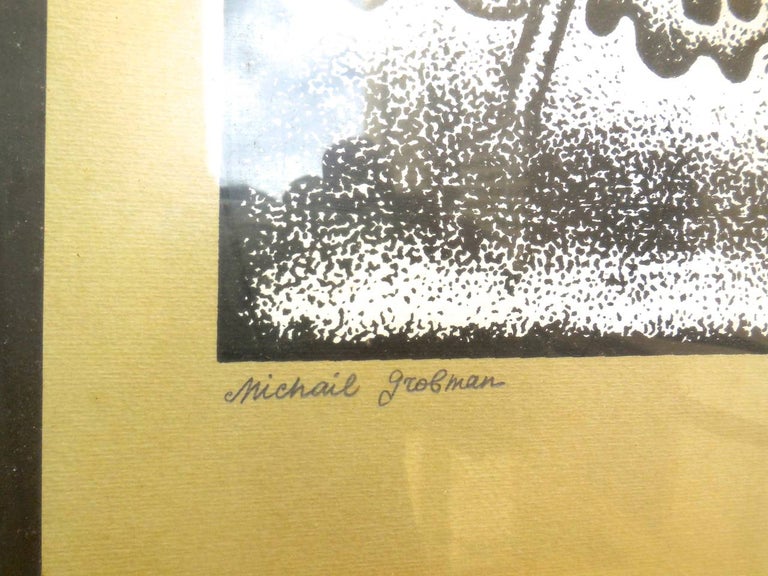 Michail Grobman - Flora and Fauna Silkscreen For Sale at 1stDibs