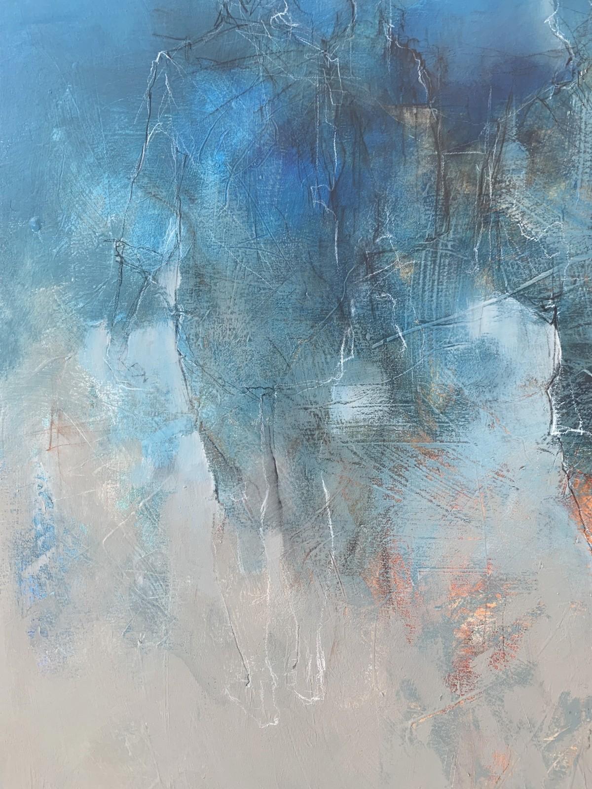 Michał Bajsarowicz - Un desnudo - Pintura acrílica figurativa contemporánea, abstracción, arte ...