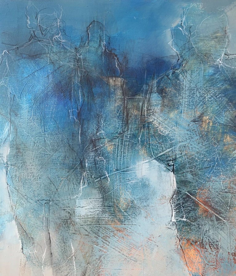 Michał Bajsarowicz - A nude - Contemporary Figurative Acrylic Painting, Abstraction, Polish art ...