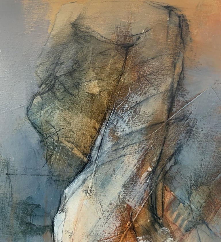 Michał Bajsarowicz - Nude - Contemporary Figurative Acrylic Painting, Abstraction, Nude For Sale ...