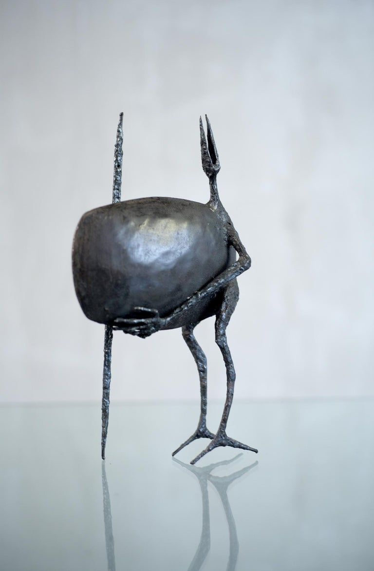 Michel Anasse, Sculpture in Welded Iron "Bides", France, 1960 For Sale ...