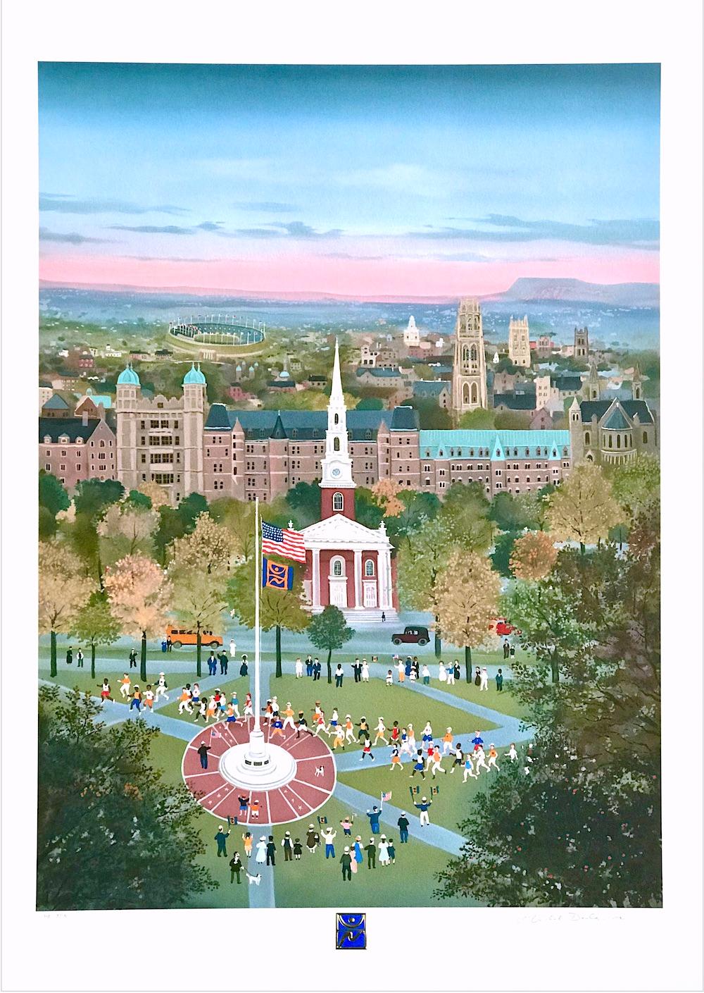 Jonathan Green - Sharing The Chores, Signed Lithograph, African ...