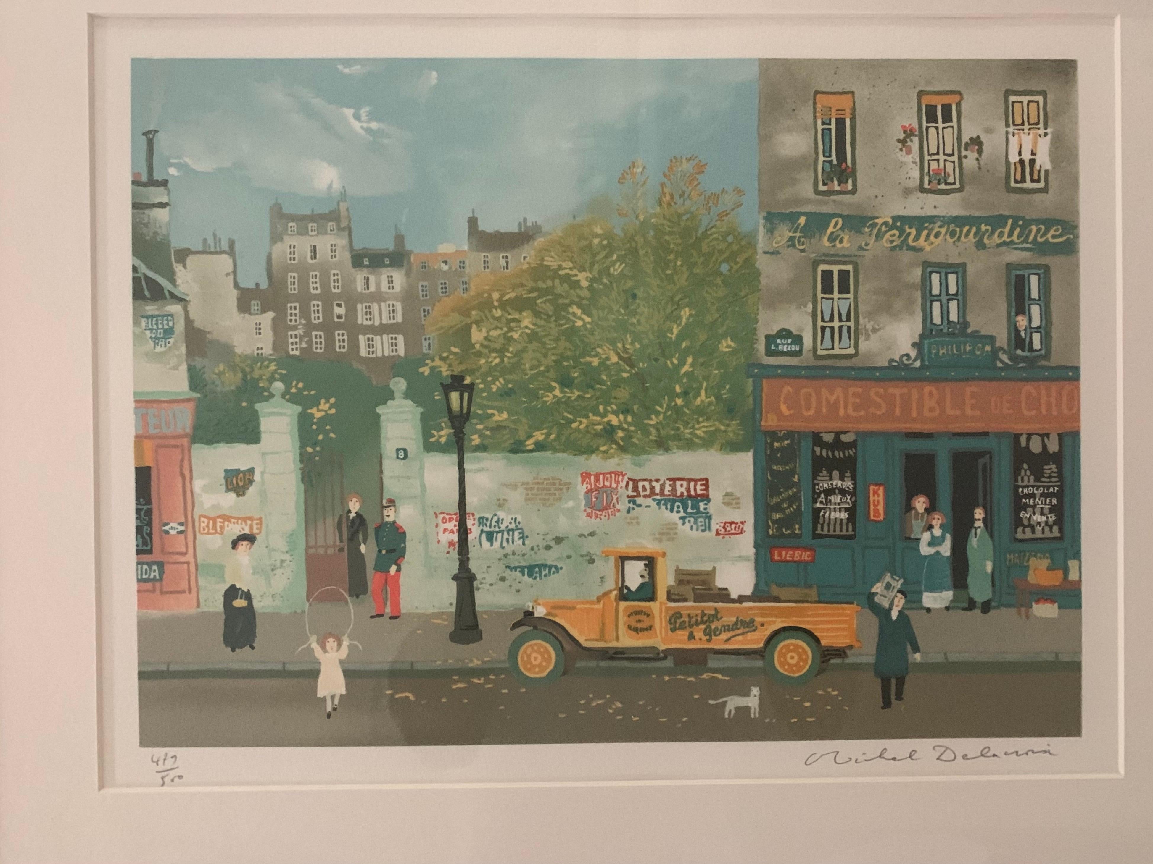 Michel Delacroix Signed in Pencil and Numbered Limited Edition ...