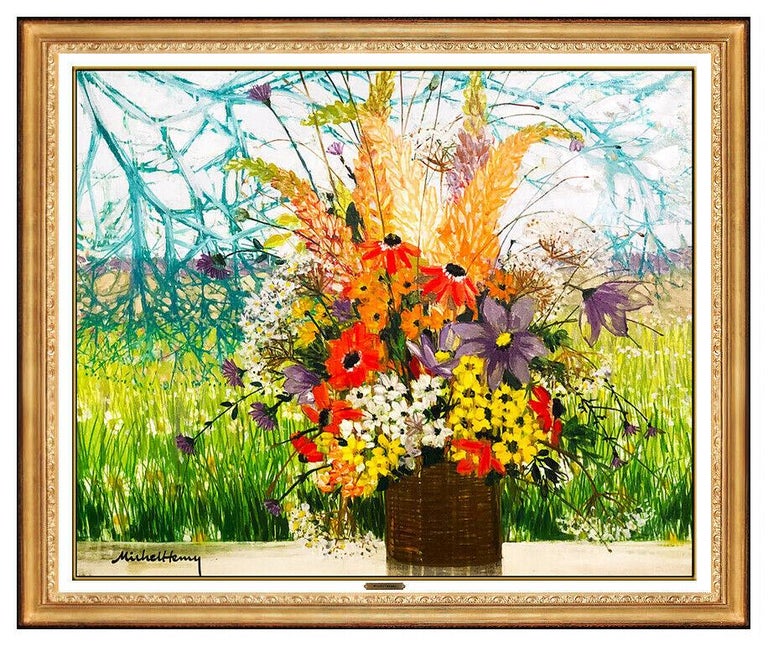 Michel Henry - Michel Henry Large Original Painting Oil On Canvas ...