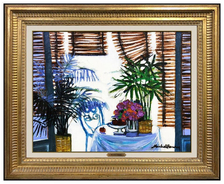 Michel Henry - Michel Henry Original Oil Painting On Canvas Signed ...