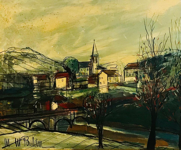 Michel-Marie Poulain - Valley of the Sioule, French For Sale at 1stDibs