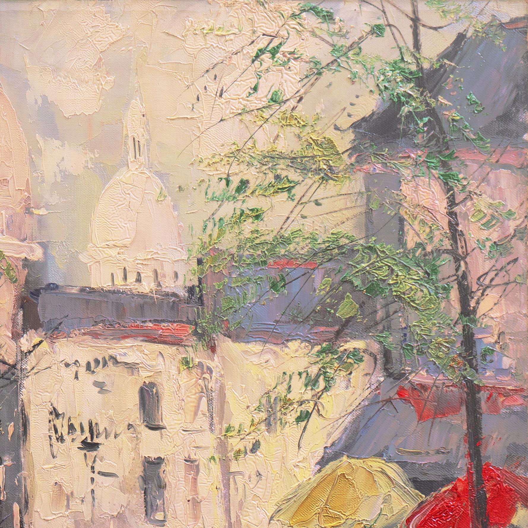 Michel Soutine - 'Paris in the Spring', Montmartre with the Basilica of ...