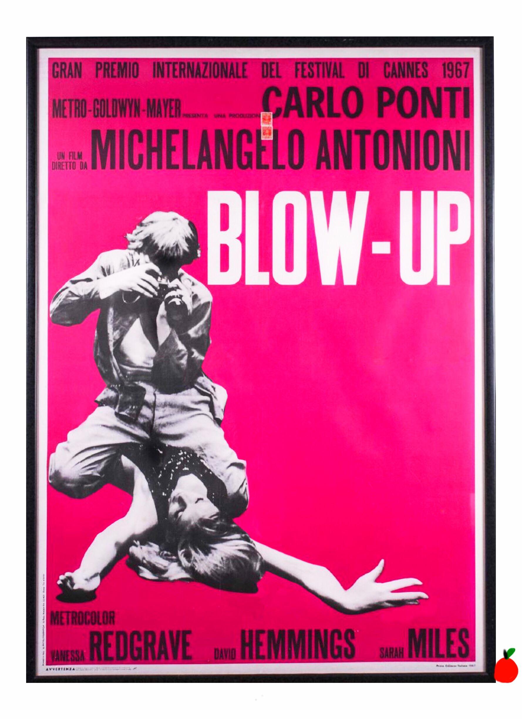 Michelangelo Antonioni Blow Up, 1966, Film Large Print, Signed, Italian Cinema at 1stDibs | blow ...
