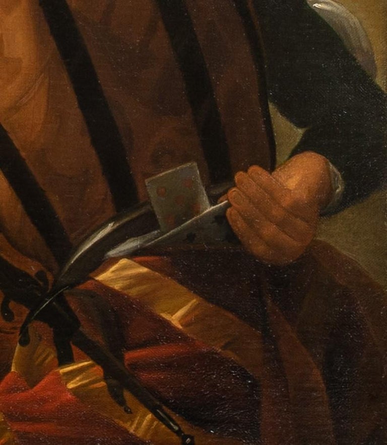 The Card Sharps, 17th Century For Sale at 1stDibs