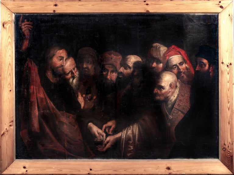 The Tribute Money, 17th Century CIRCLE OF CARAVAGGIO (1571-1616) For ...