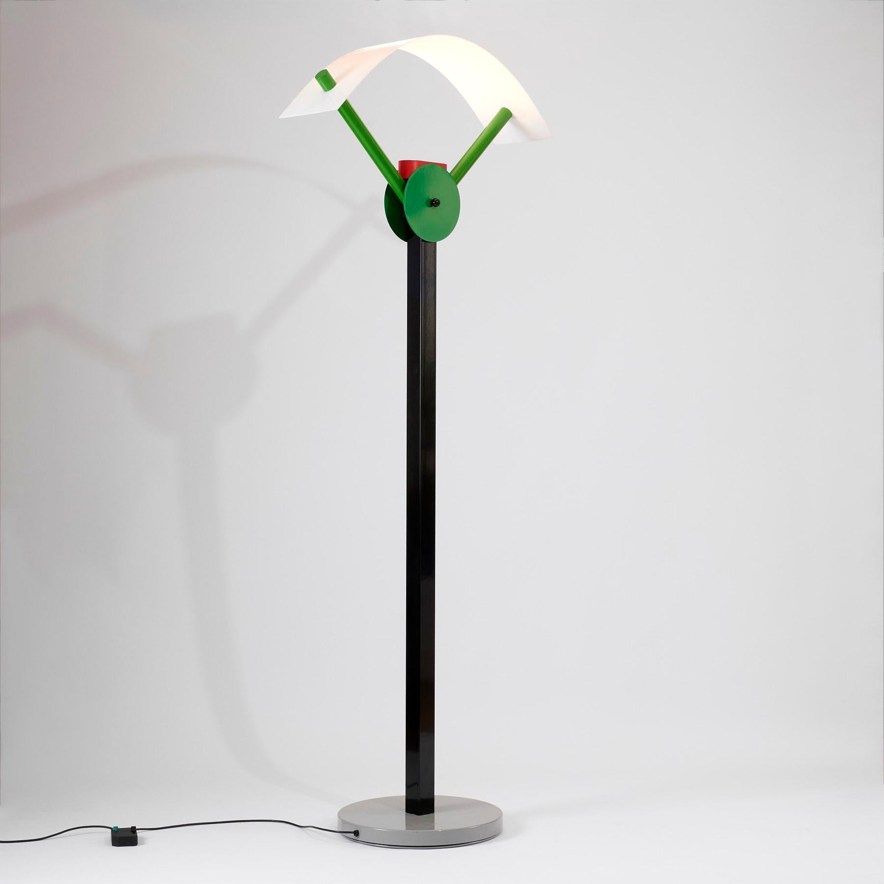 Michele De Lucchi Floor Lamp Grand, 1983 Memphis Milano For Sale at 1stDibs