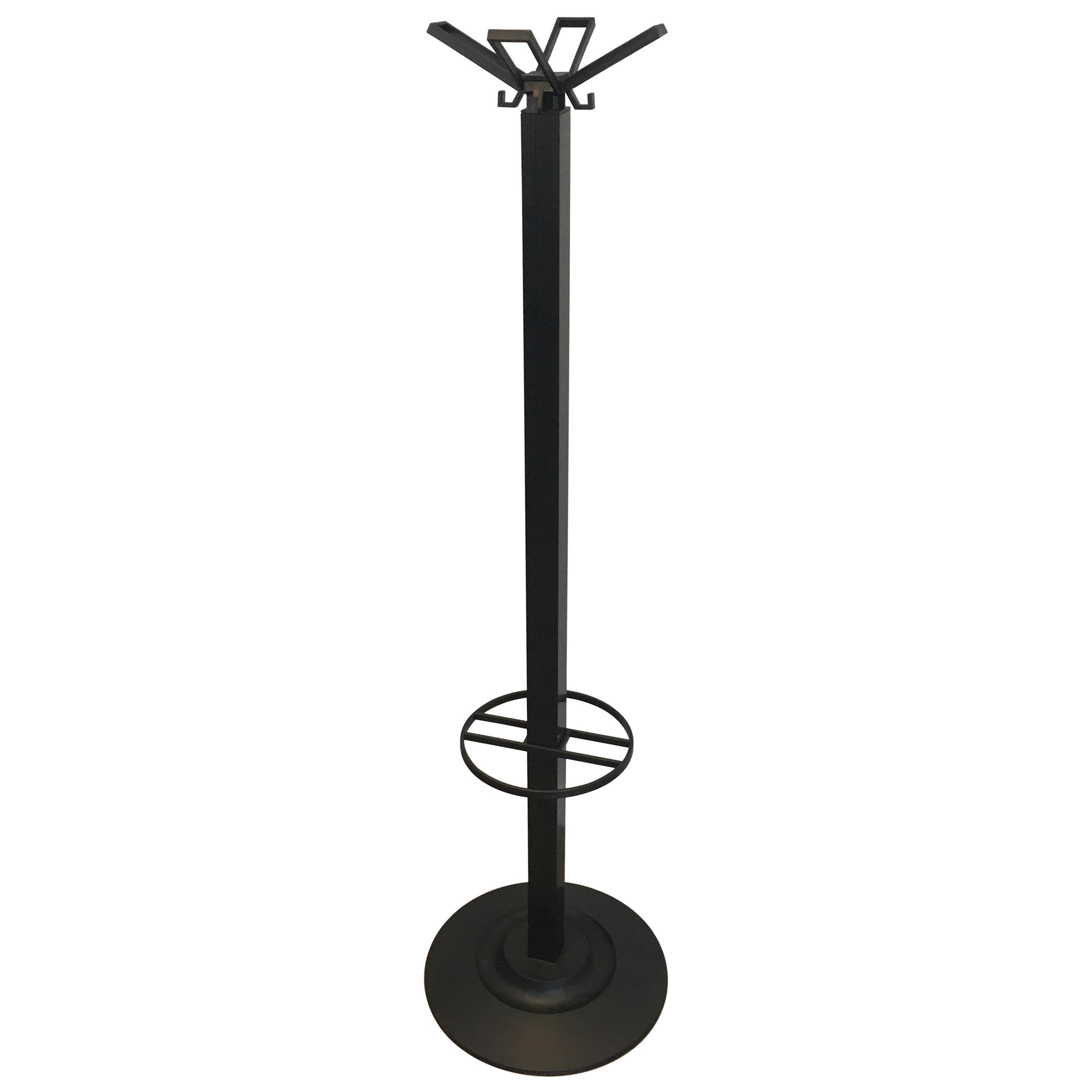Kartell Black Coat Stand at 1stDibs