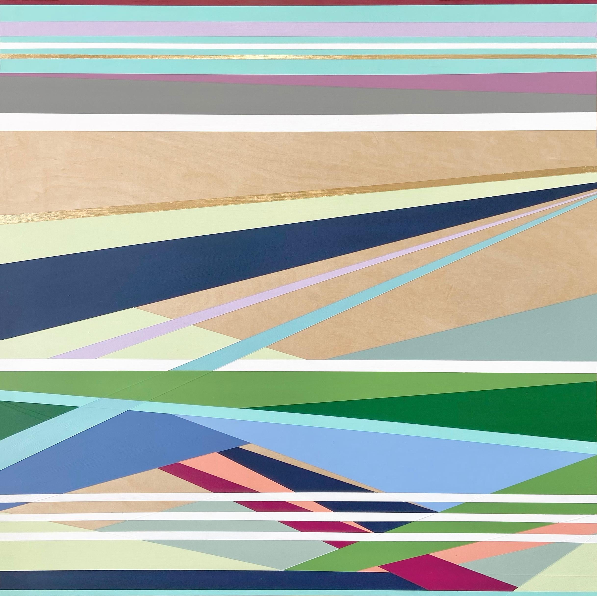 Michele Kishita - Another Dawn -- contemporary geometric abstract ...