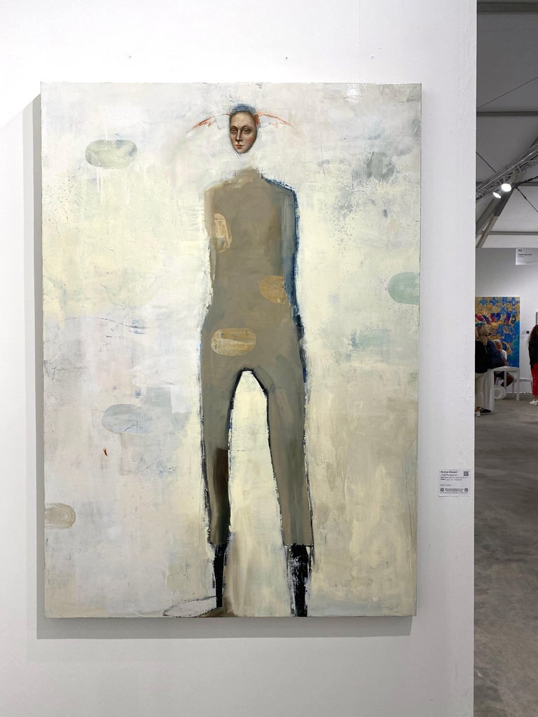Michele Mikesell - Agathodaemon, Oil on canvas, mysterious and ...