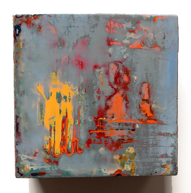 Michele Mikesell - Genesis, Oil on canvas, abstract colorful painting ...