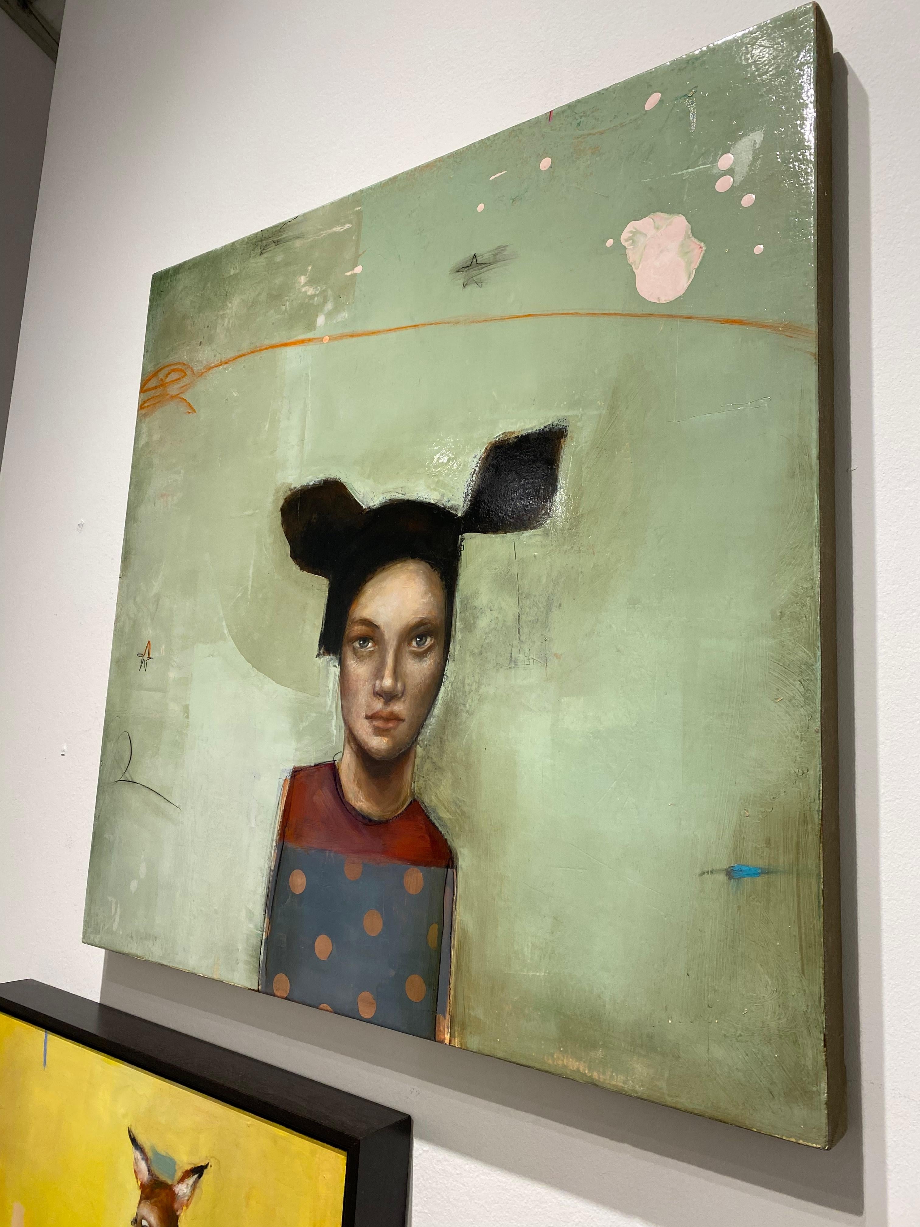 Michele Mikesell - Hercules, Oil on canvas, mysterious and whimsical ...