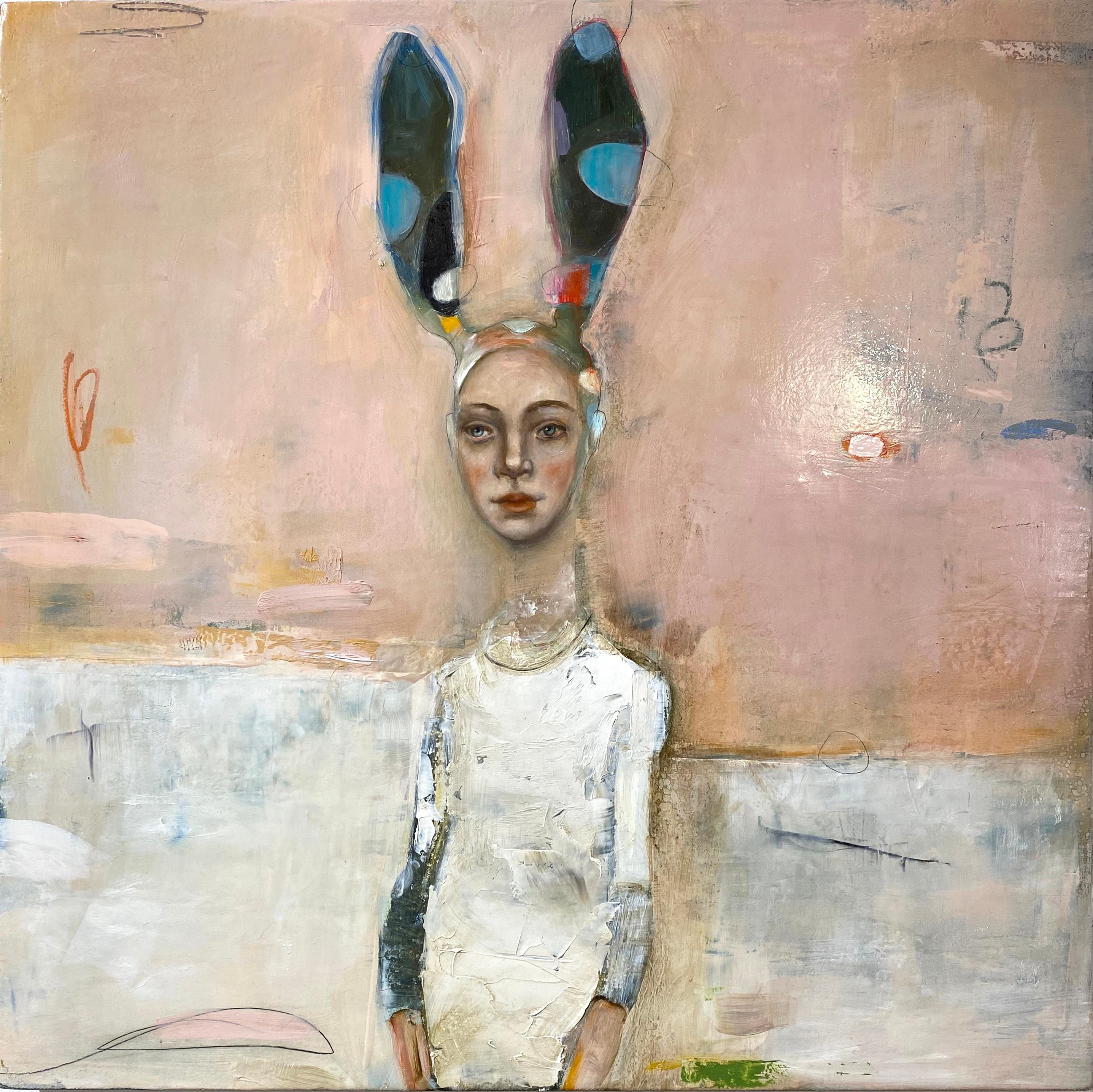 Michele Mikesell - Tu Shen, Oil on canvas, mysterious and whimsical pop ...