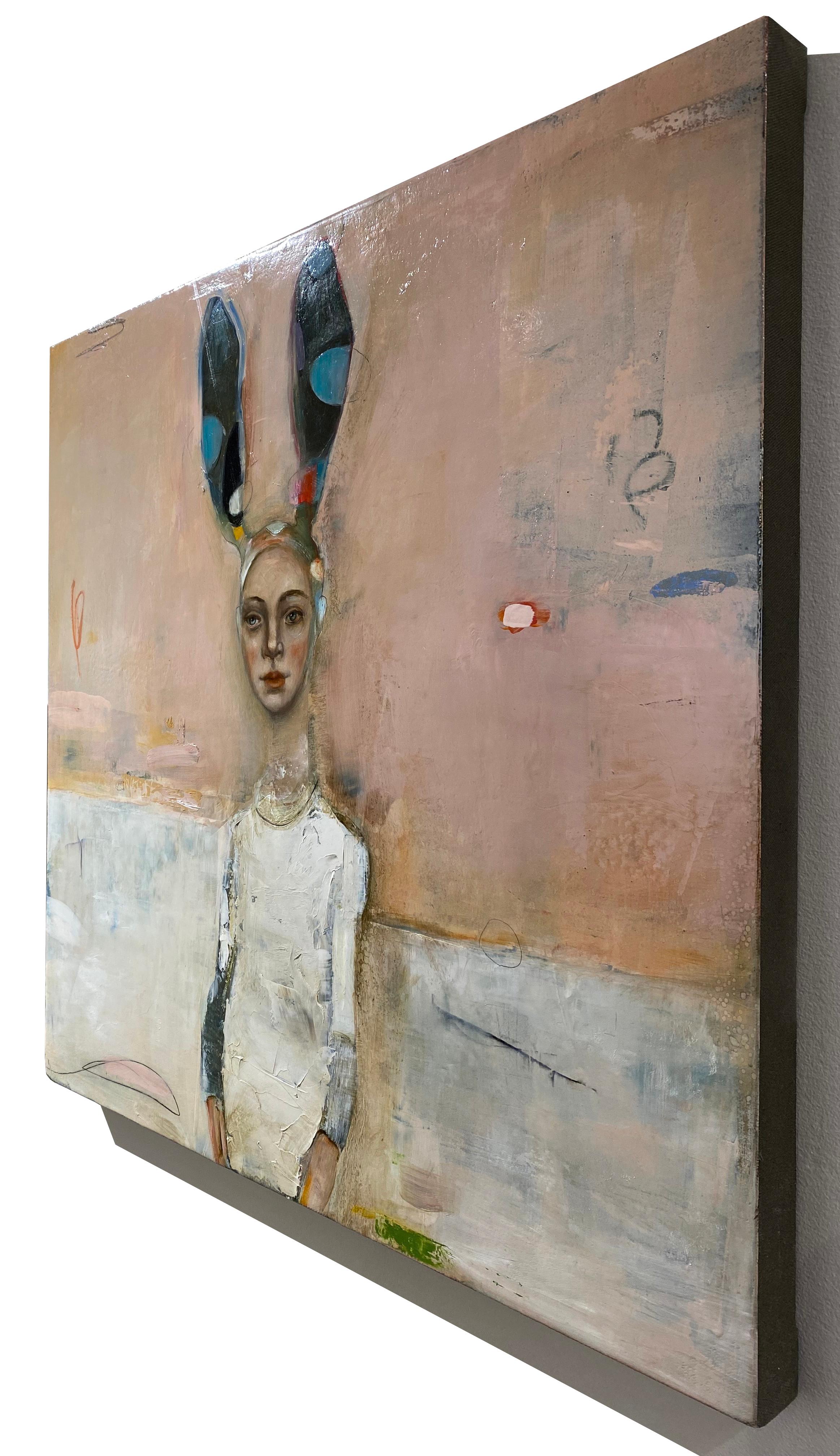 Michele Mikesell - Tu Shen, Oil on canvas, mysterious and whimsical pop ...