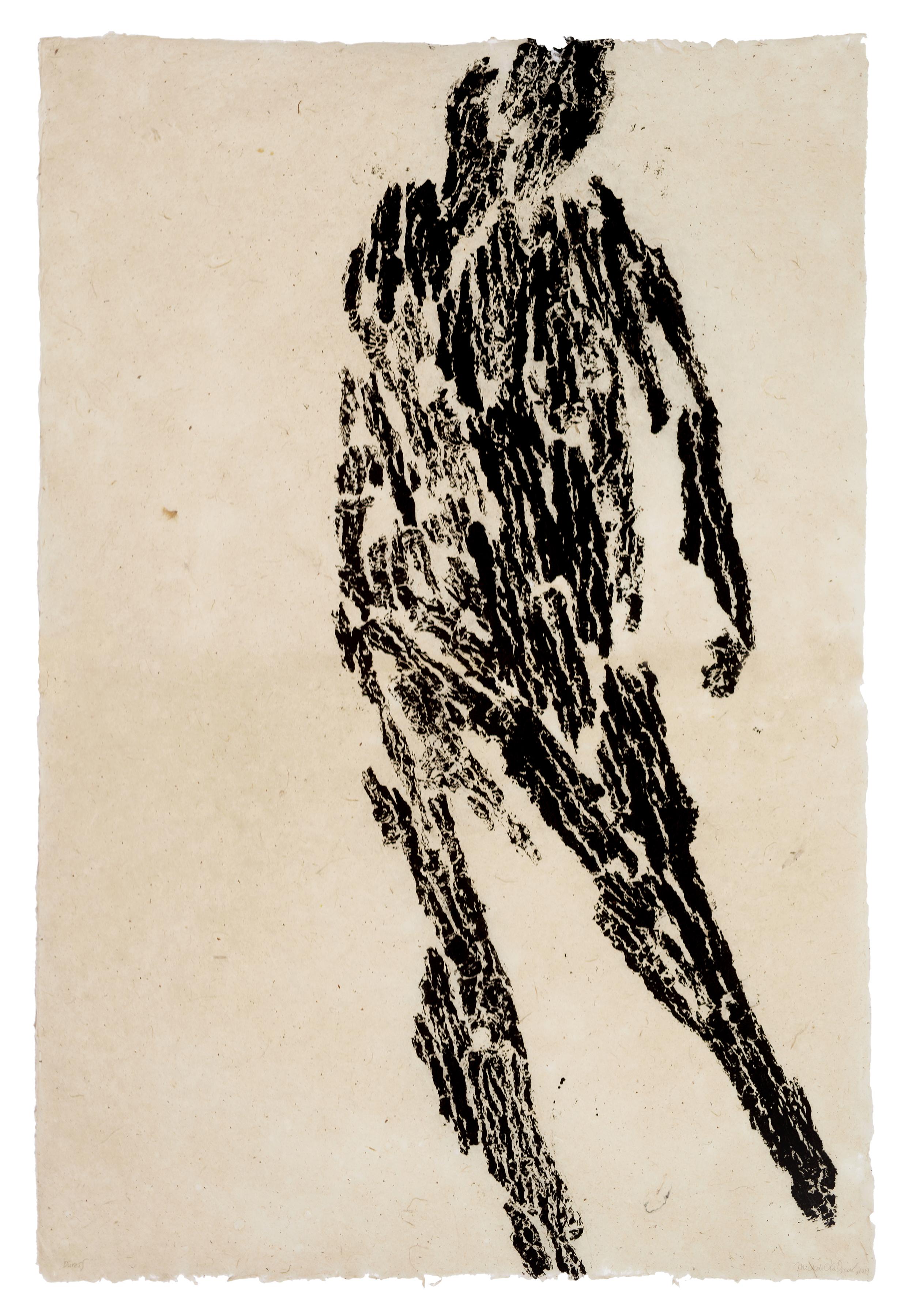 Liu Jian - Abstract Monoprint by Liu Jian For Sale at 1stDibs