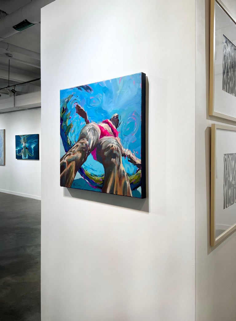 Michele Poirier-Mozzone - "Equilibrium, " Abstract Figural Painting For ...