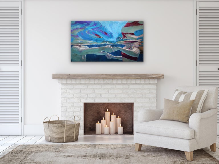 Michele Poirier-Mozzone - "Let's Dance, " Abstract Figural Painting For ...