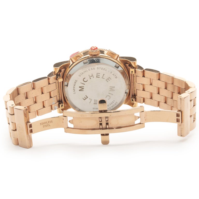 Michele Rose Stainless Steel Sport Sail For Sale at 1stDibs