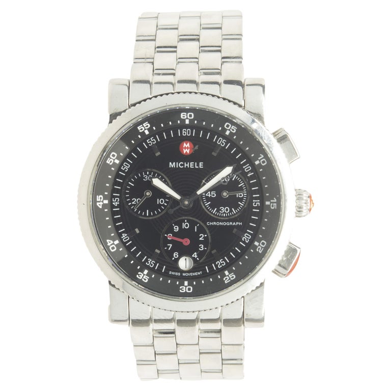 Michele Stainless Steel Sport Sail For Sale at 1stDibs