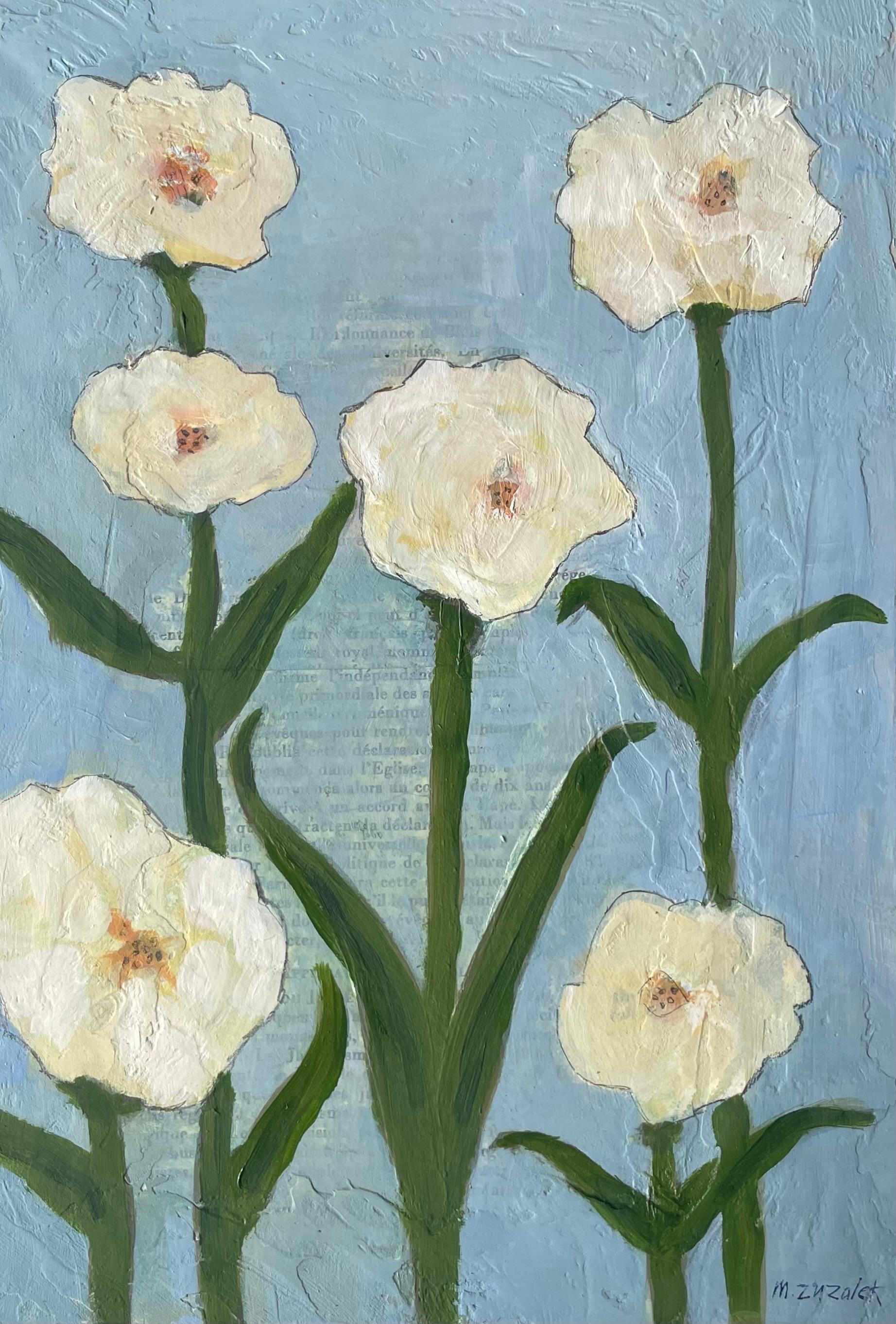 Original Botanical Oil Painting titled Botaniques Études #17 For Sale ...