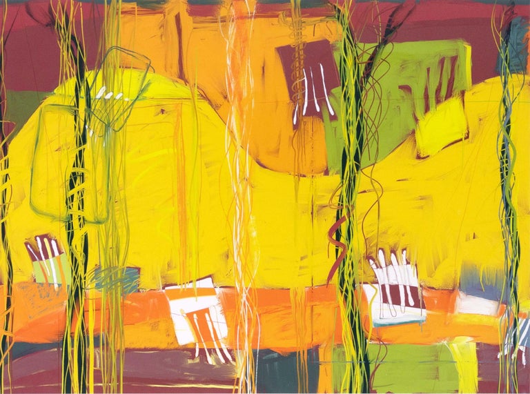 Michelle Aminoff Hegyi More Possibilities 2001 Signed Digital Painting ...