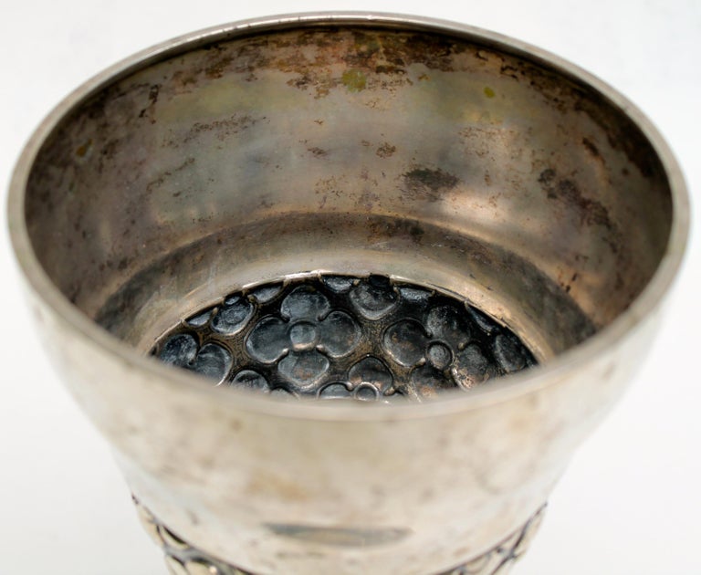 Michelsen Silver Vase in the Manner of Thorvald Bindesboll For Sale at ...