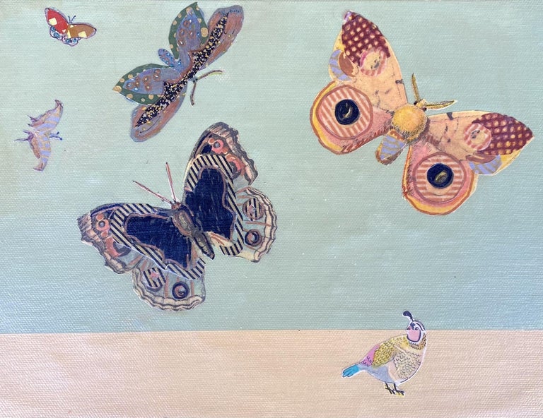 Mickey bond - Where Am I ?, Mixed Media on Canvas For Sale at 1stDibs