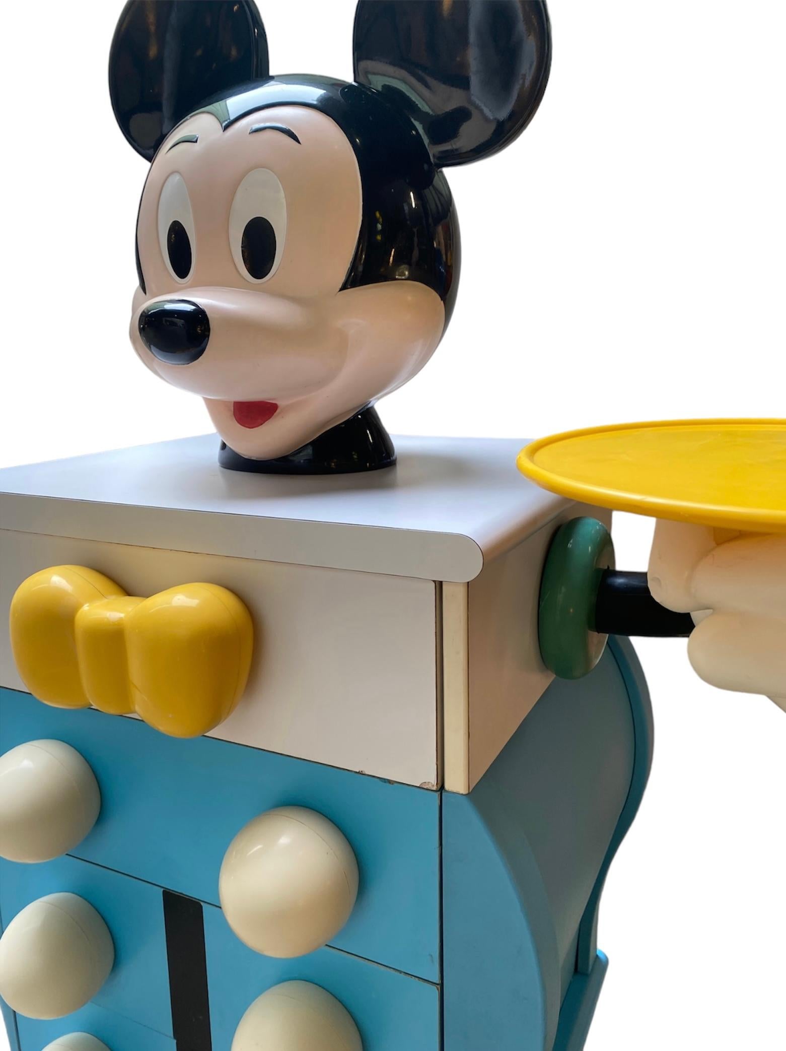 Mickey Mouse Chest of Drawers by Pierre Colleu Mickey Mouse" For Sale ...