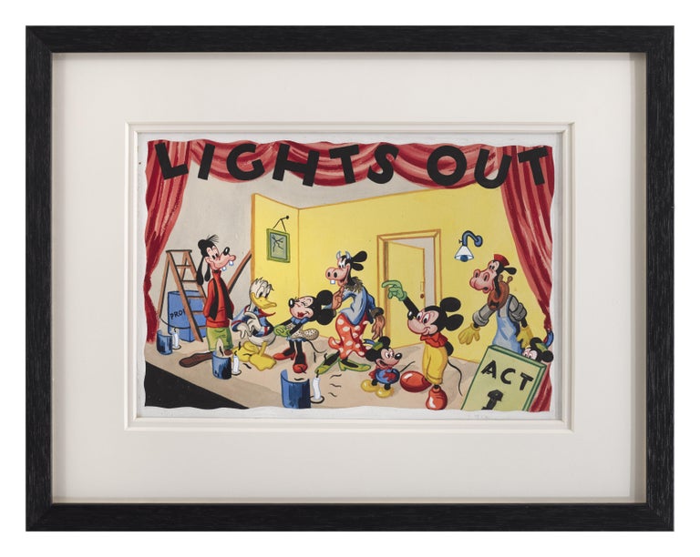 Mickey Mouse / Lights Out For Sale at 1stDibs