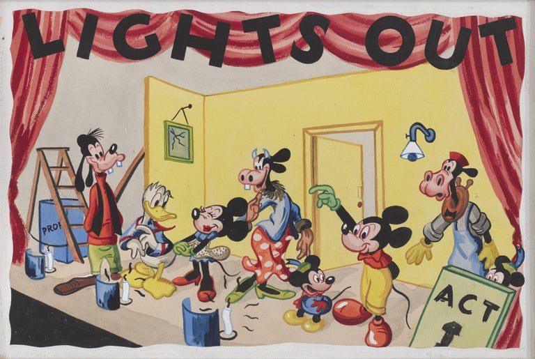 Mickey Mouse / Lights Out For Sale at 1stDibs