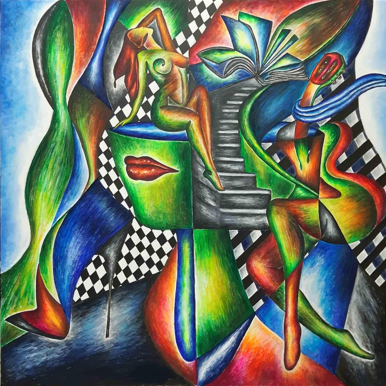 Miclea Roxana - The Secrets of the Mind - Painting by Miclea Roxana ...