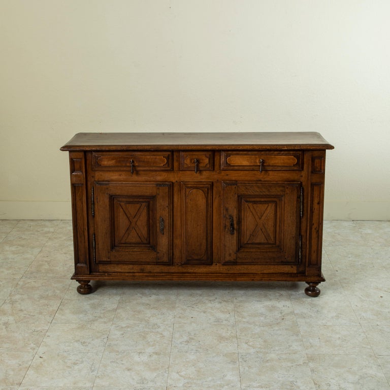 Mid-17th Century French Louis XIII Period Walnut Sideboard or Buffet ...