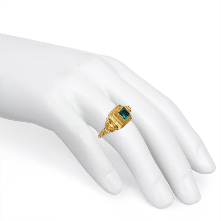 Mid-18th Century Renaissance Style Gold and Emerald Ring at 1stDibs ...