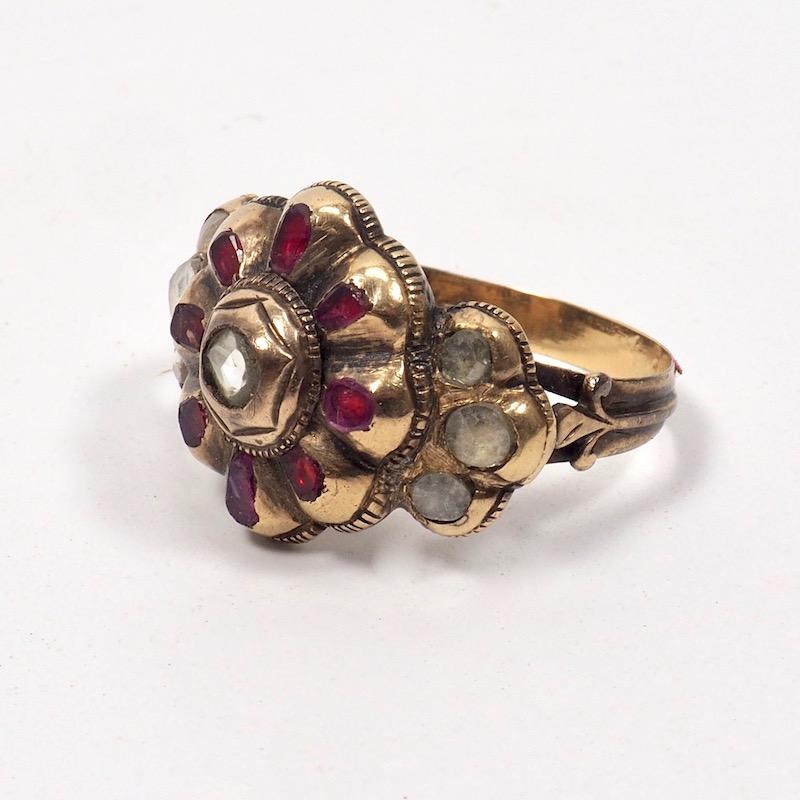 Mid-18th Century Spanish Ruby and Diamond Ring For Sale at 1stDibs ...