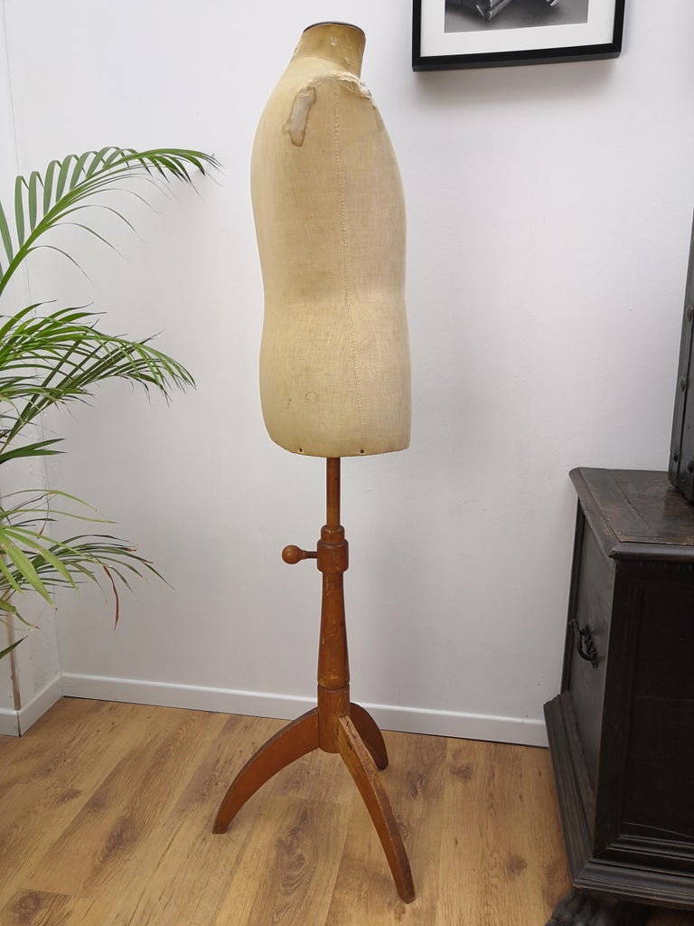 Mid-1900 Italian Vintage Haute Couture Tailor Dummy Dressmaker ...